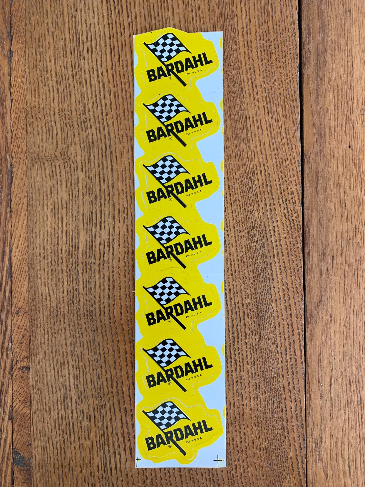 Vintage 1960s Bardahl Sticker Strip, Hot Rod, Drag Racing - Etsy