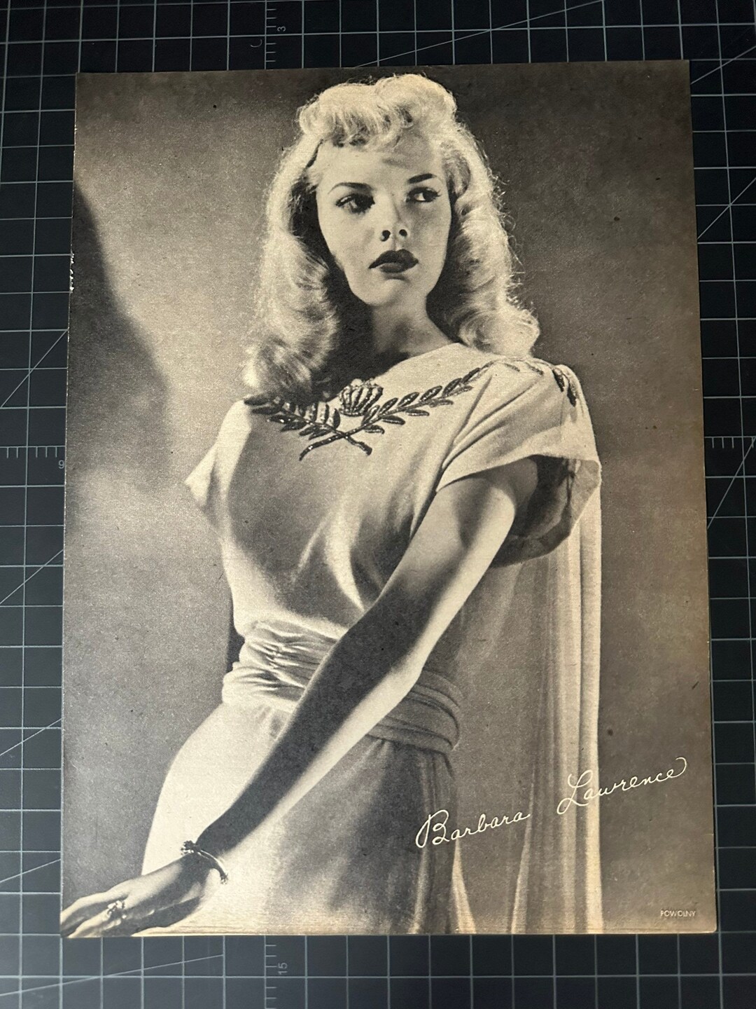 Rare Vintage 1940s Barbara Lawrence Portrait - Etsy