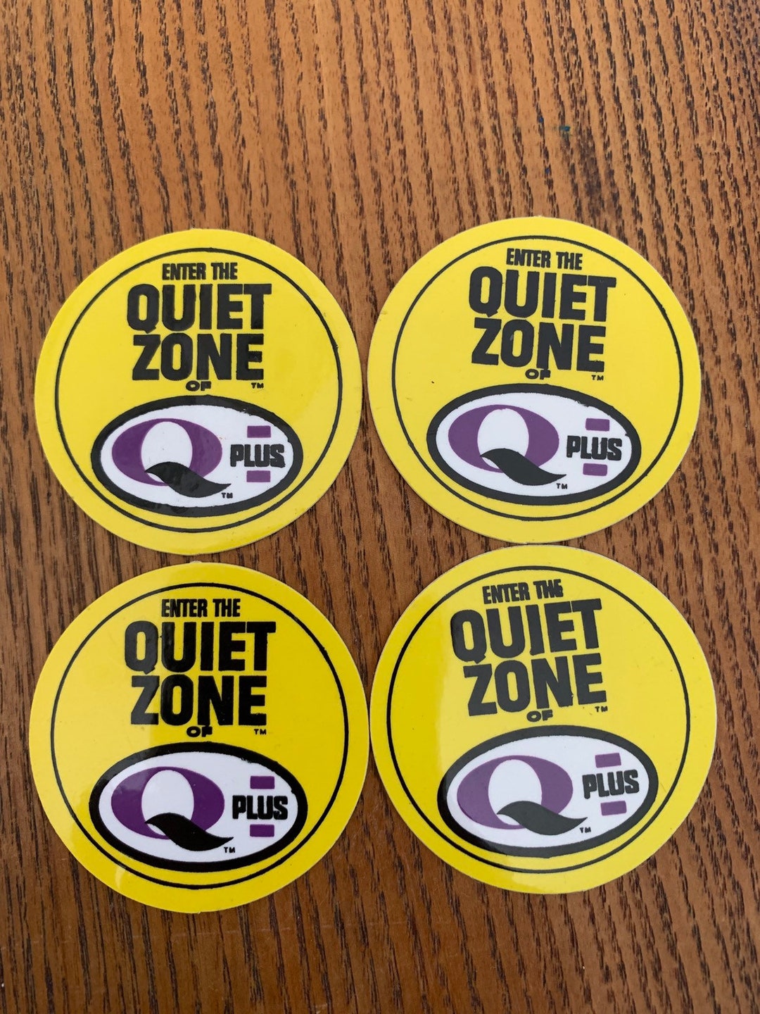 Vintage 1960s Quiet Zone Stickers, Hot Rod, Drag Racing - Etsy