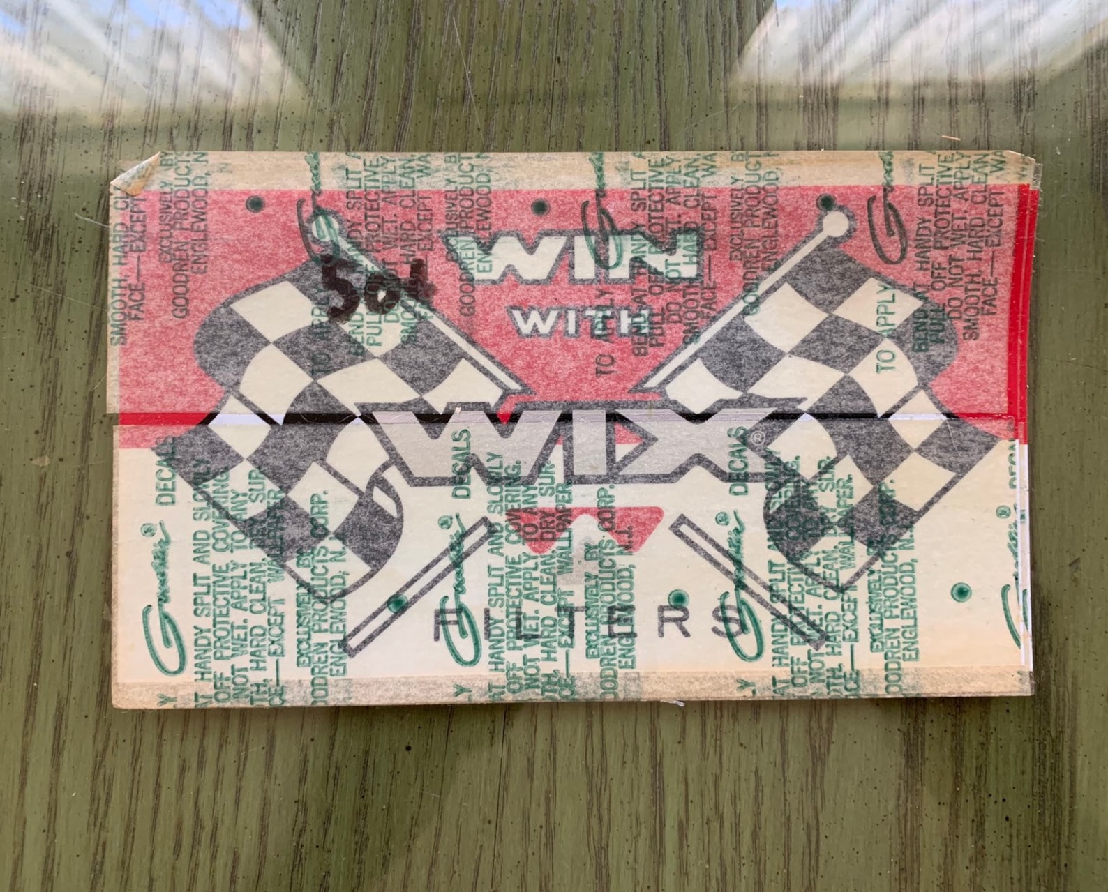 Vintage 1960s Wix Filters Decal - Etsy
