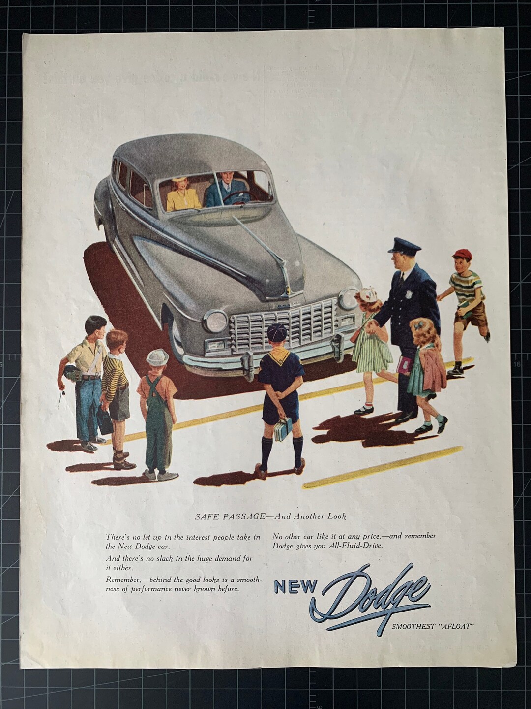 Vintage 1947 Dodge Print Advertisement - Etsy