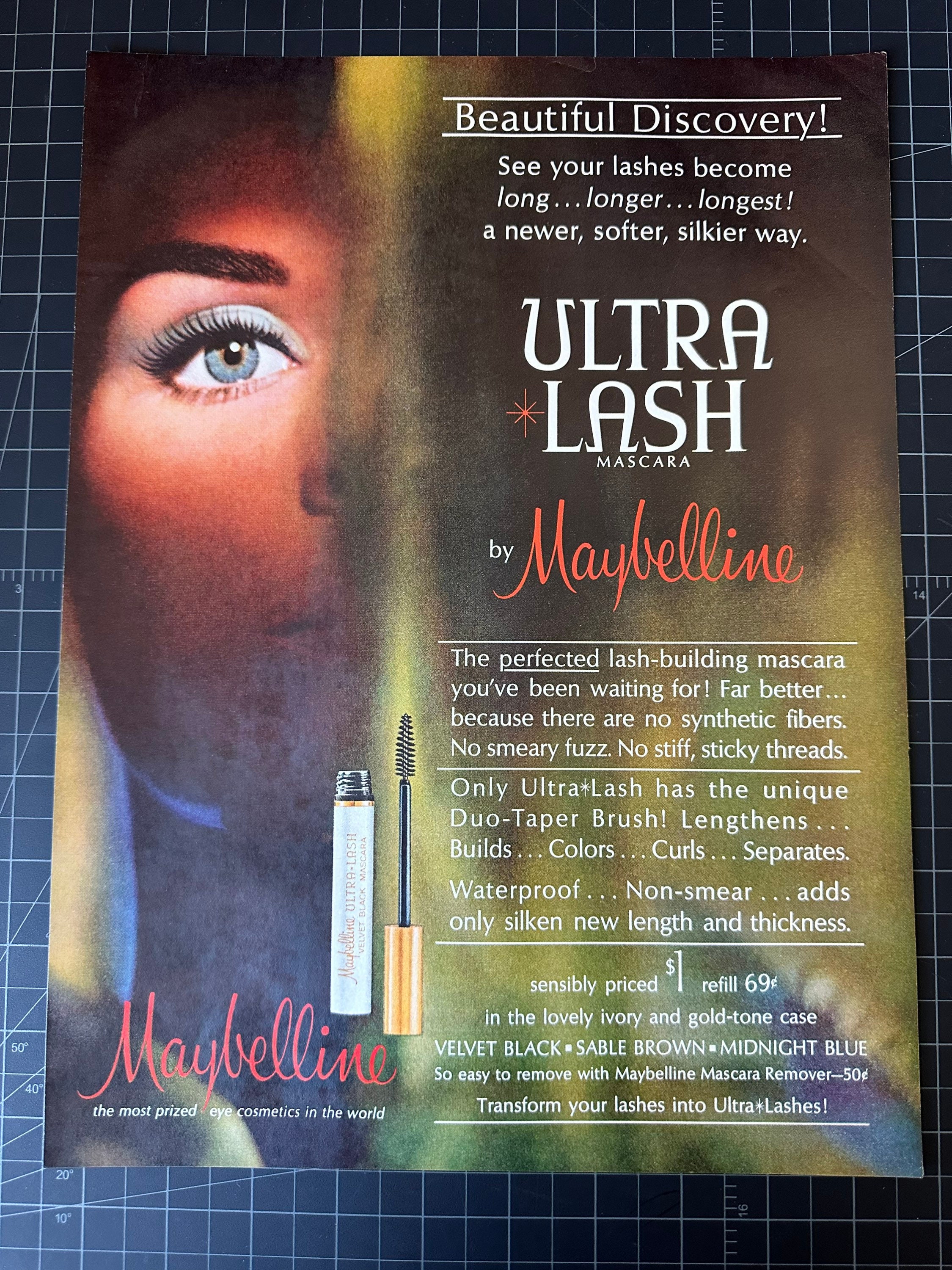 Maybelline Mascara Ads