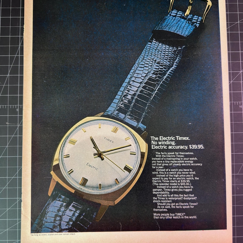 Vintage 1970s Timex Watch - Etsy