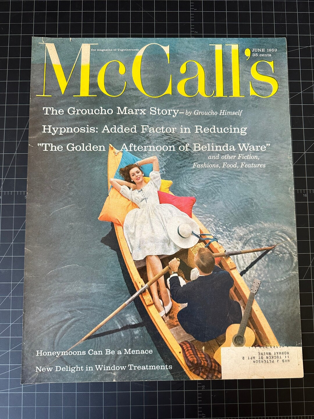 Vintage 1959 Mccall’s Original Magazine Cover - Etsy