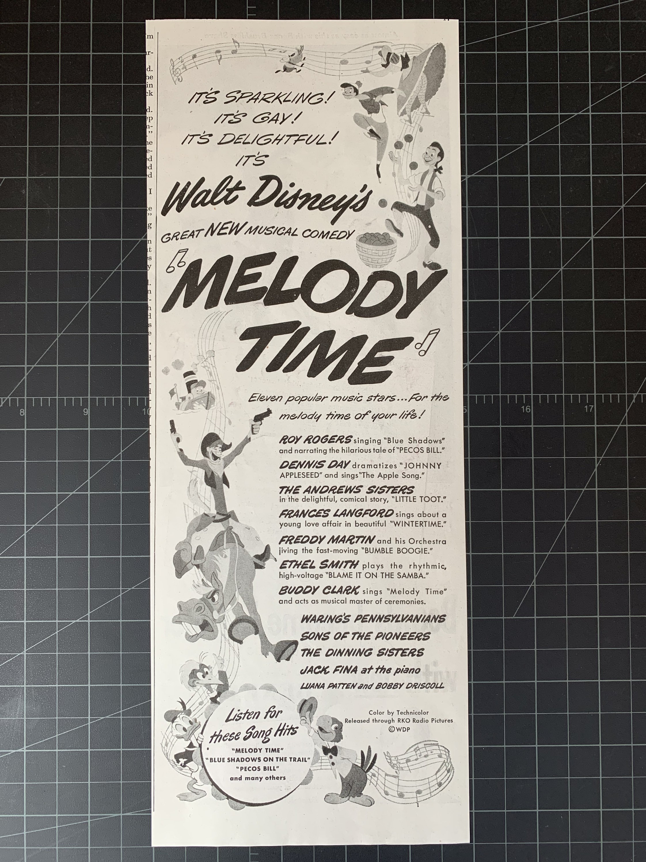 Melody Time Poster