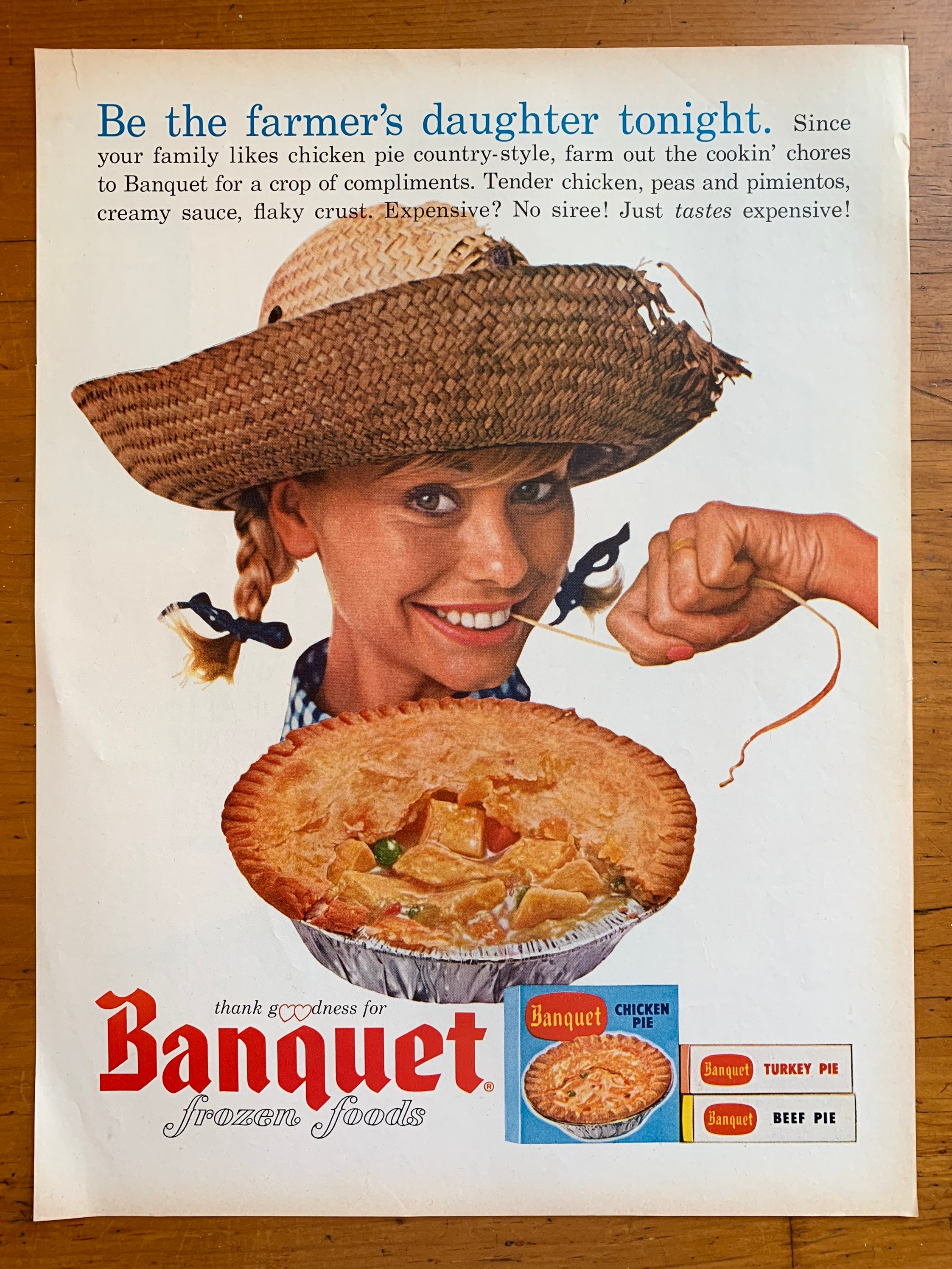 First Frozen Food Ad