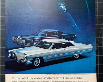 Cadillac Print | Etsy