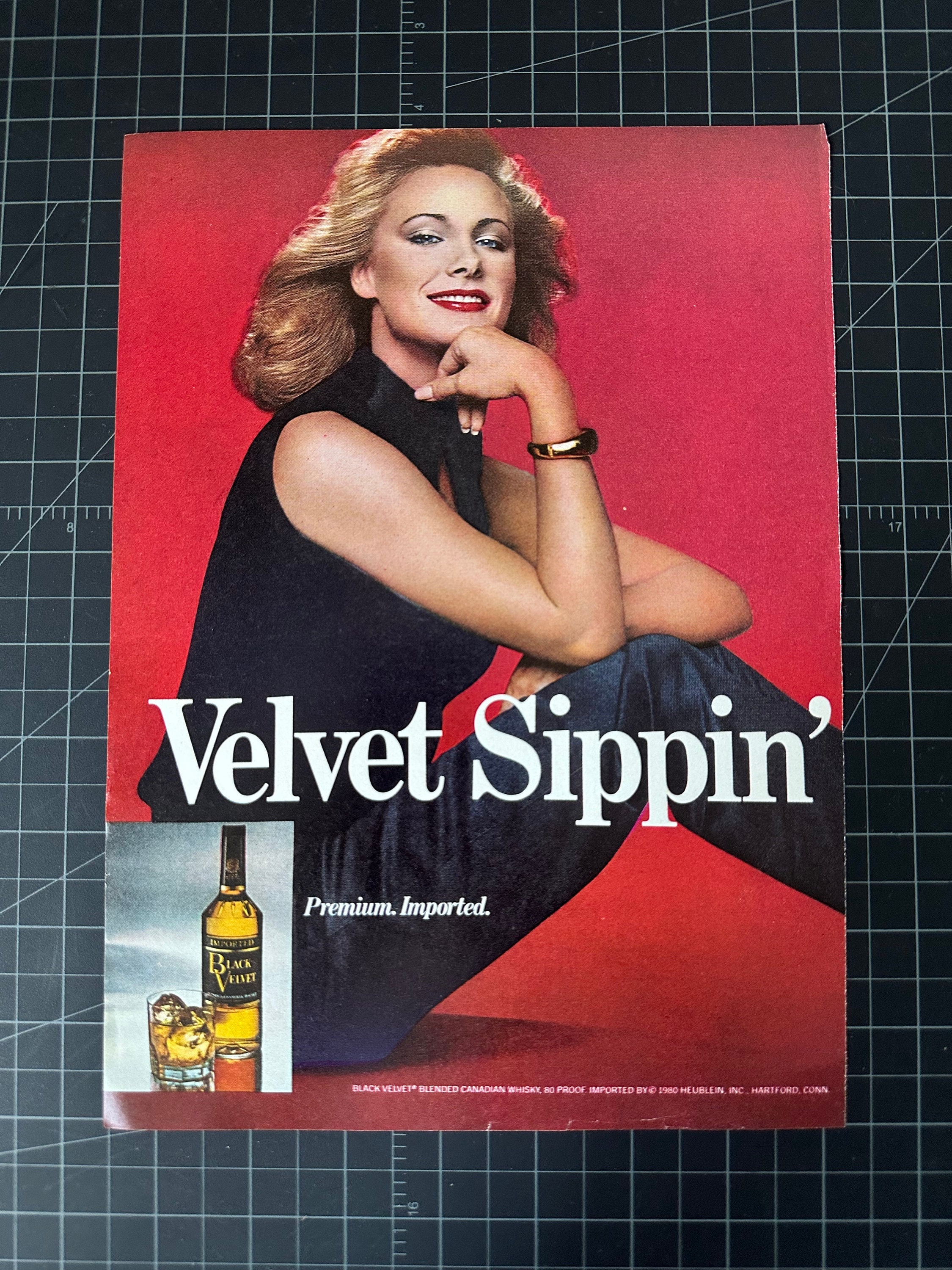 Black Velvet Whiskey Ads
