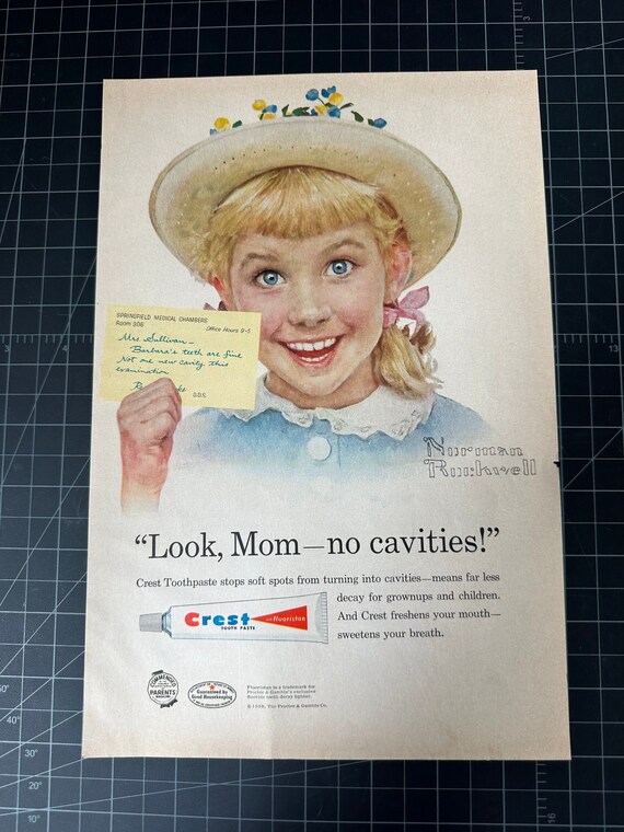 Crest Toothpaste Print Ad