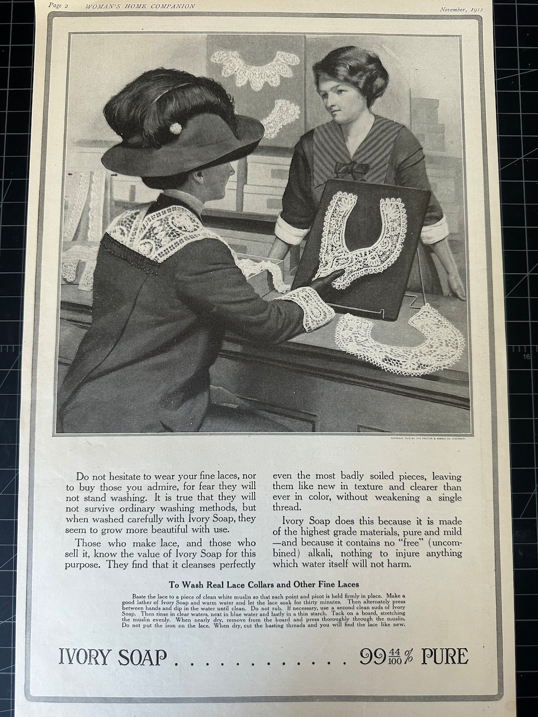 Antique 1912 Ivory Soap Print Advertisement - Etsy