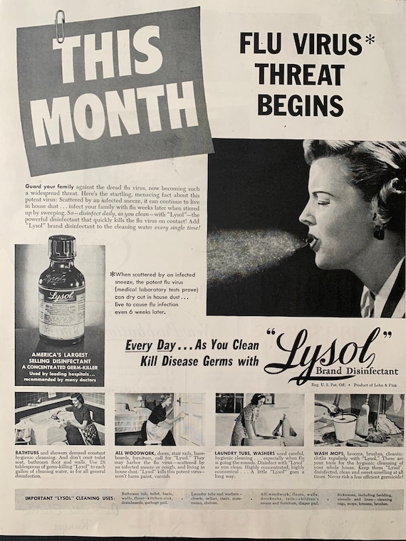 Lysol Ads