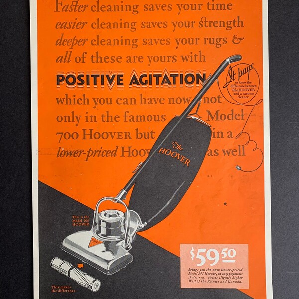 Vintage Hoover - Etsy