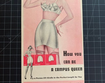 1963 PERMA-LIFT Self Fitting Brassiere Bra Design Lingerie Womens ...