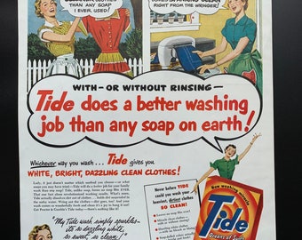 Tide Detergent Print - Etsy