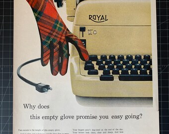 Royal Electric Typewriter - Etsy