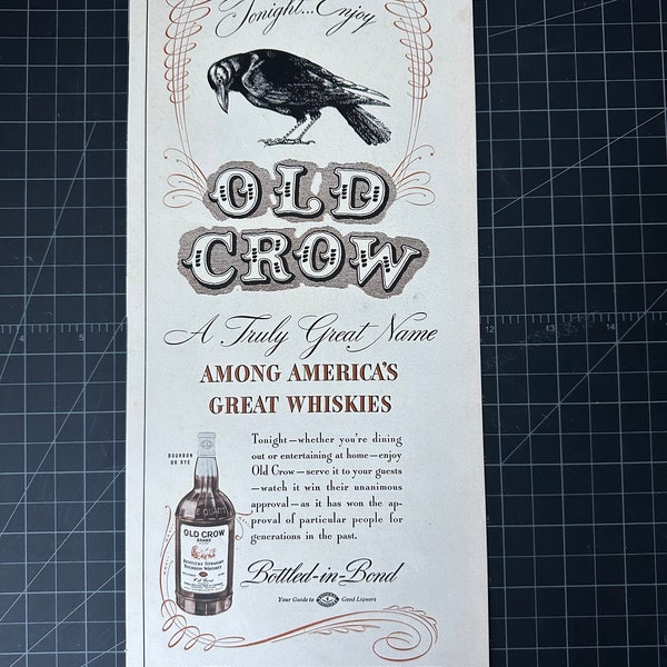 Old Crow - Etsy