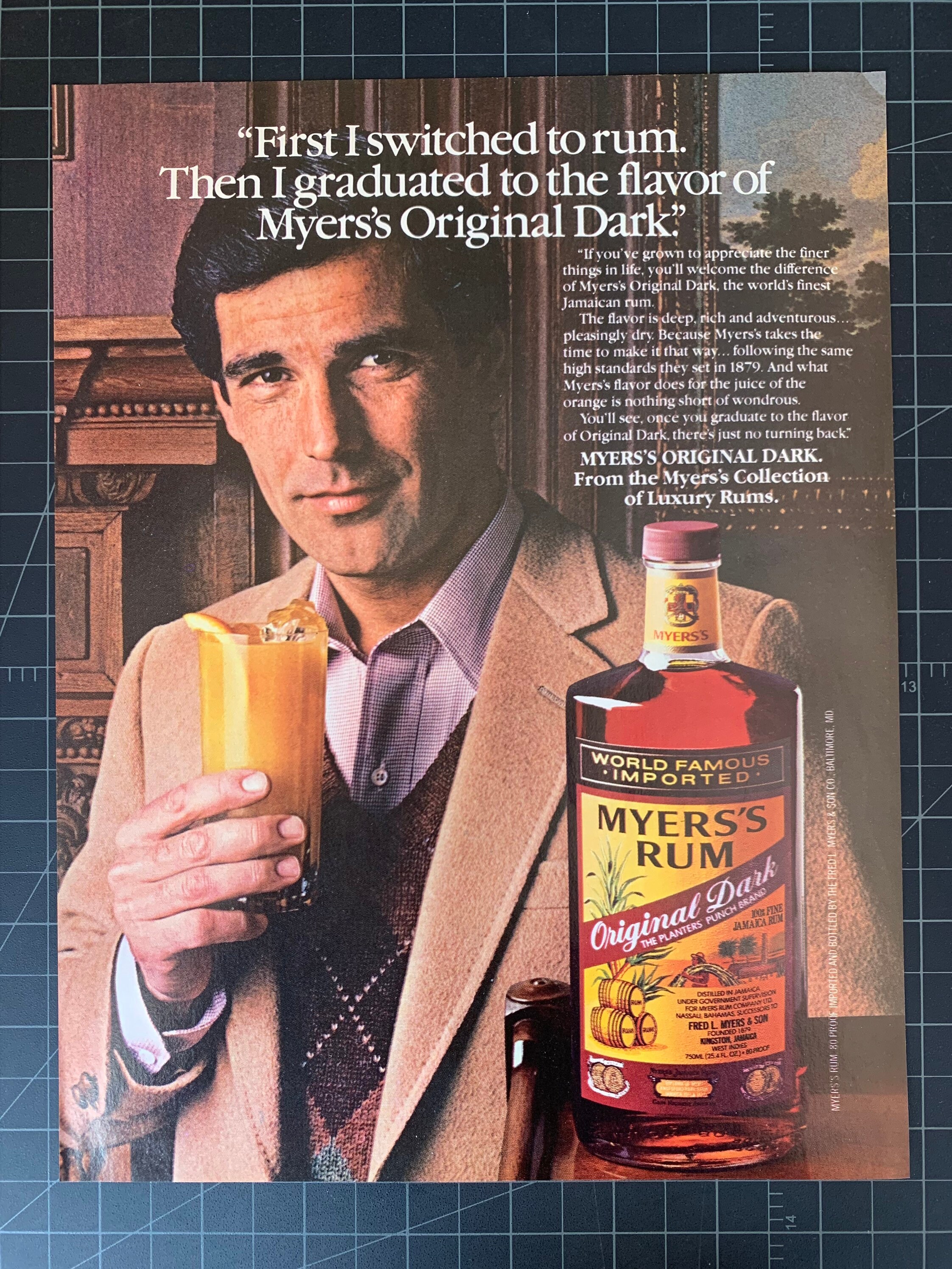 Collectibles Advertisements Art & Collectibles Vintage 1982 Myer\u2019s ...