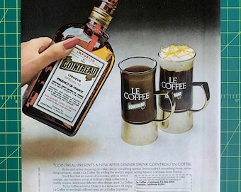 Cointreau Guignolet 1898 Advertising Poster - Etsy