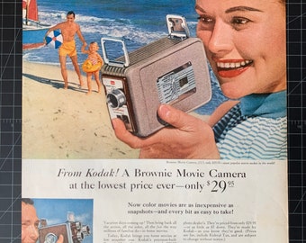 Vintage Camera Ad - Etsy