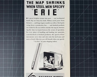 Erie Railroad - Etsy