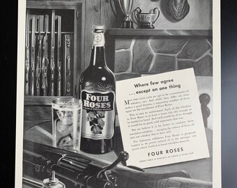 Four Roses Whiskey | Etsy