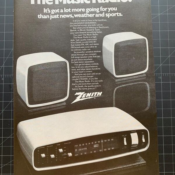 Zenith Radio - Etsy