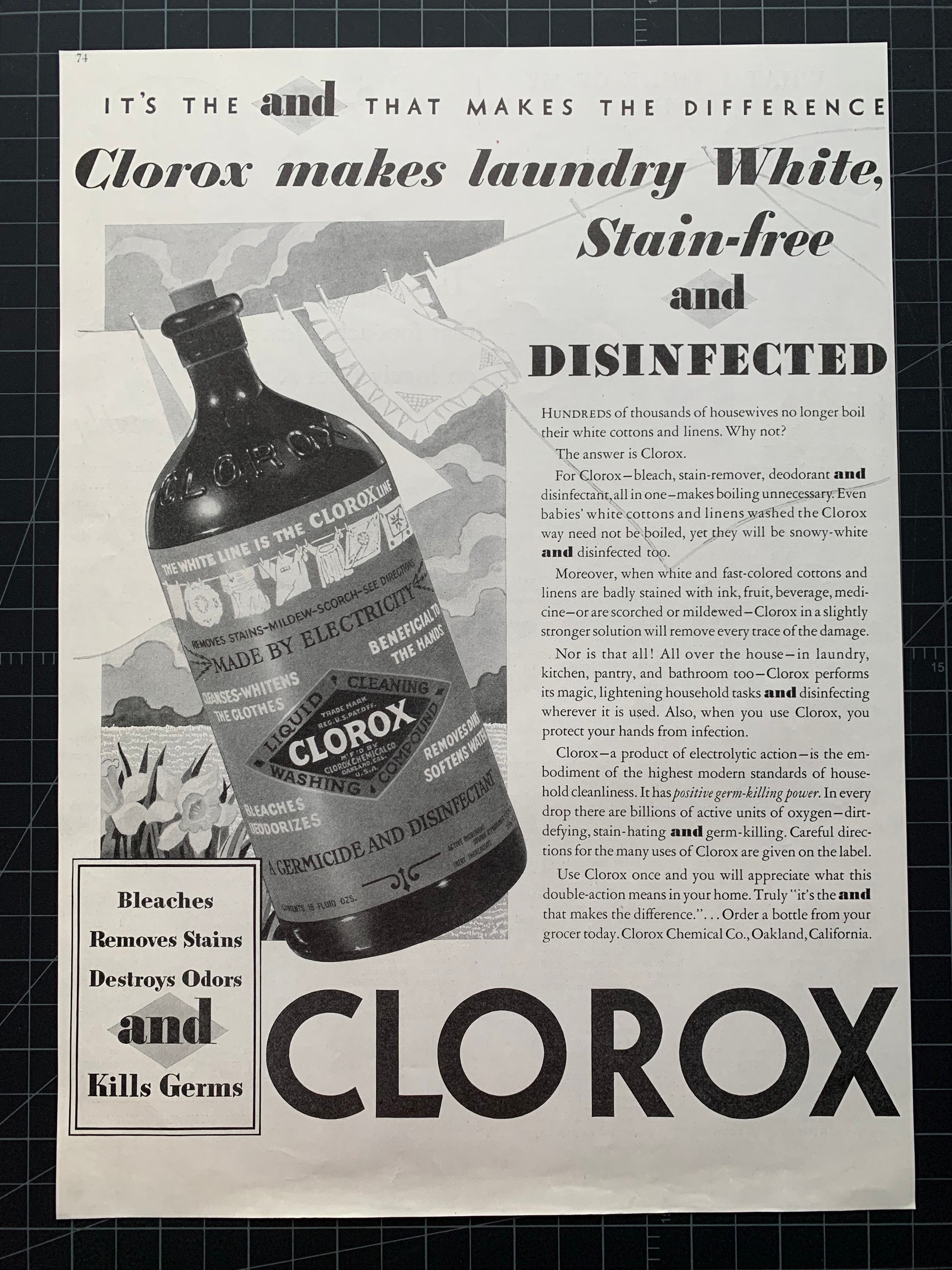 Clorox Advertisements
