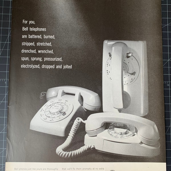 Telephone Print - Etsy