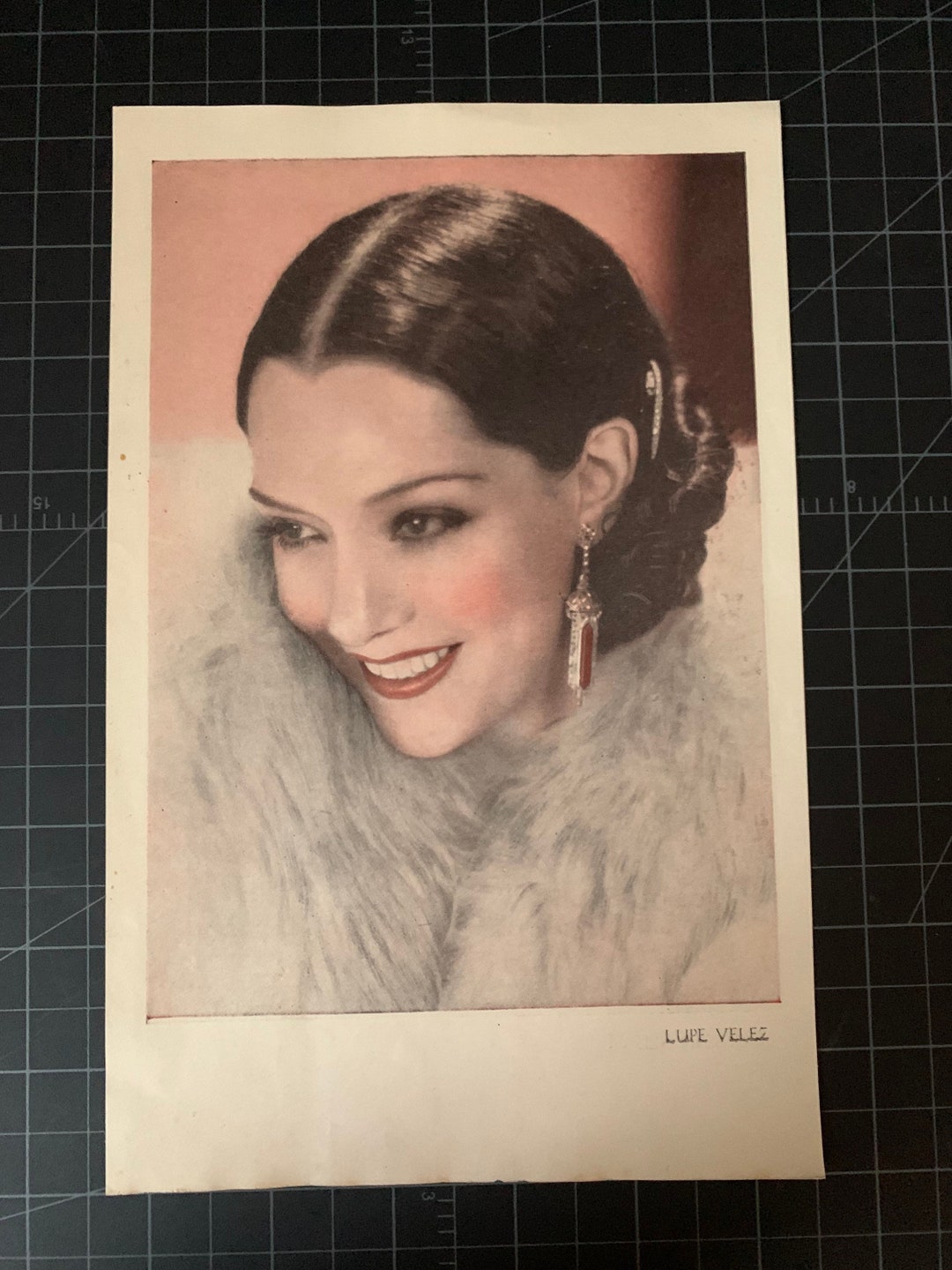 Rare Vintage 1932 Lupe Velez Star Portrait - Etsy