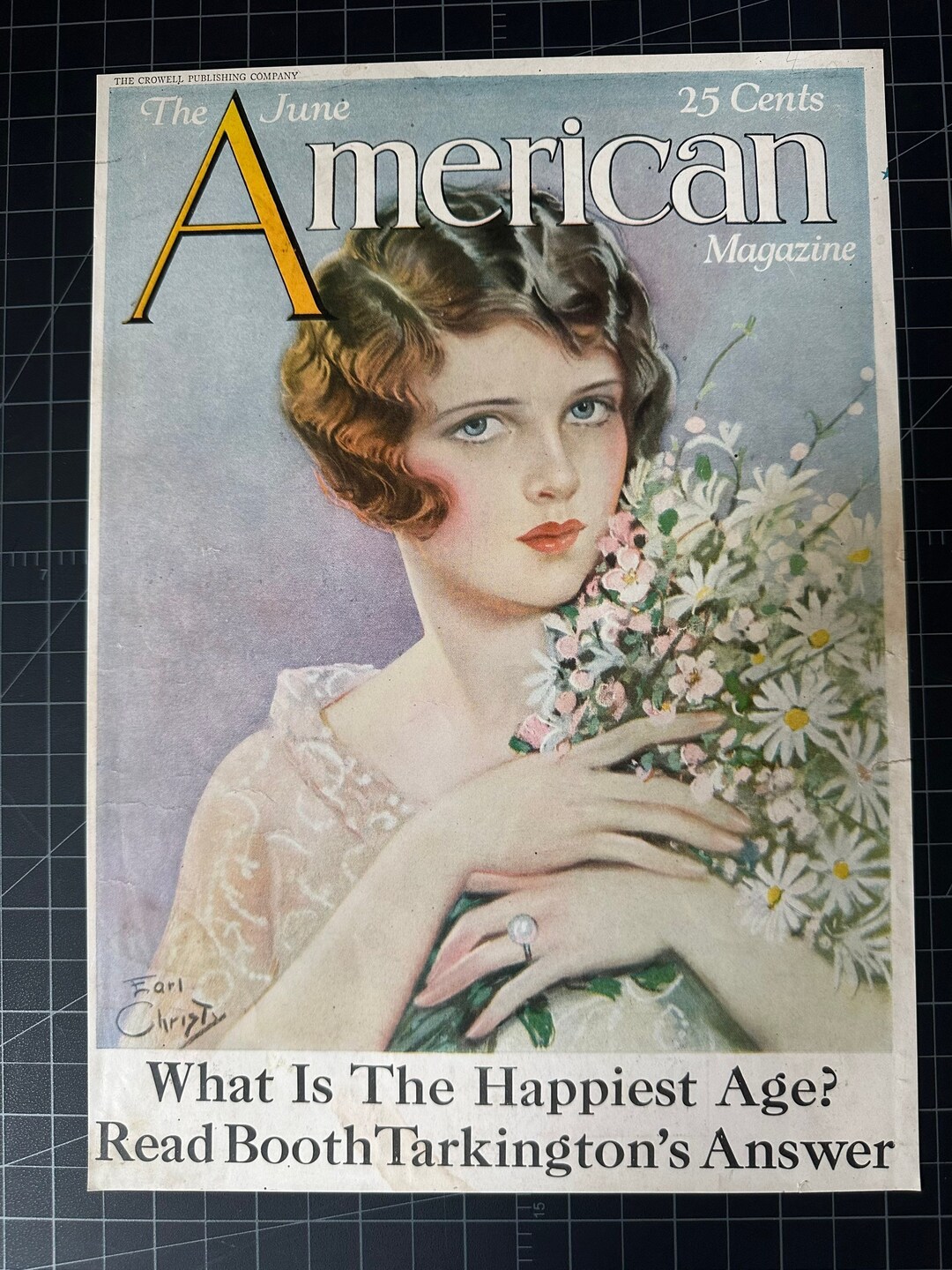 Vintage 1930s the American Magazine Cover Print Advertisement - Etsy