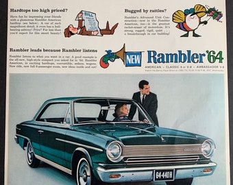Rambler Car Ad - Etsy