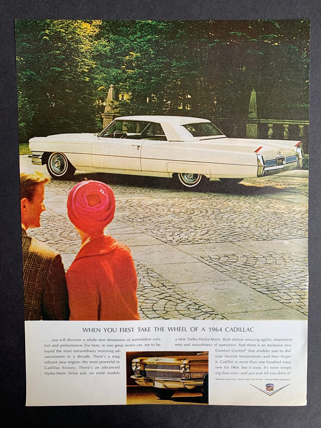Vintage 1964 Cadillac Print Advertisement - Etsy