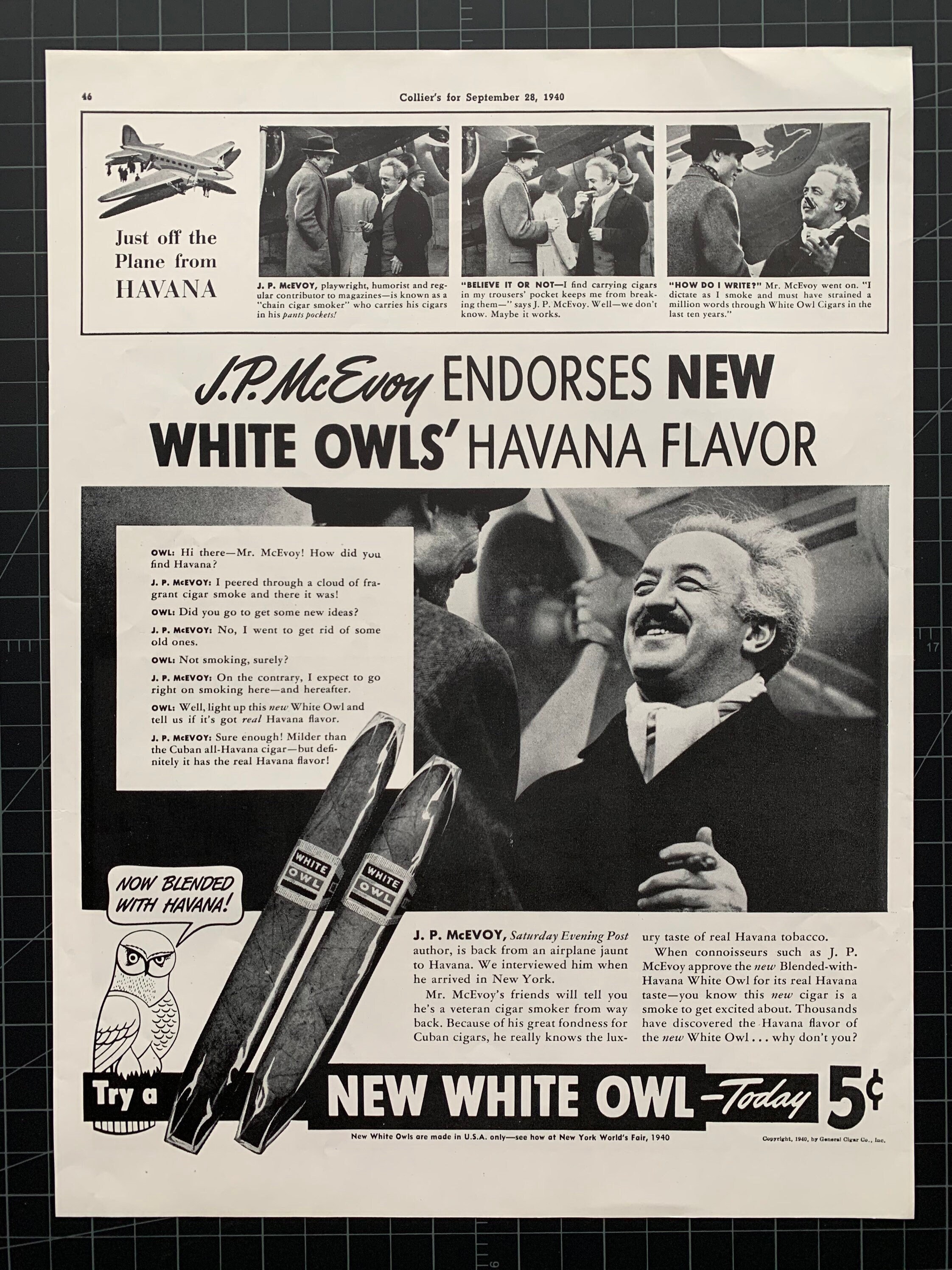 White Owl Cigar Commercial