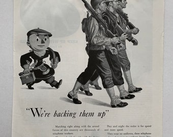 Bell Telephone Ad | Etsy