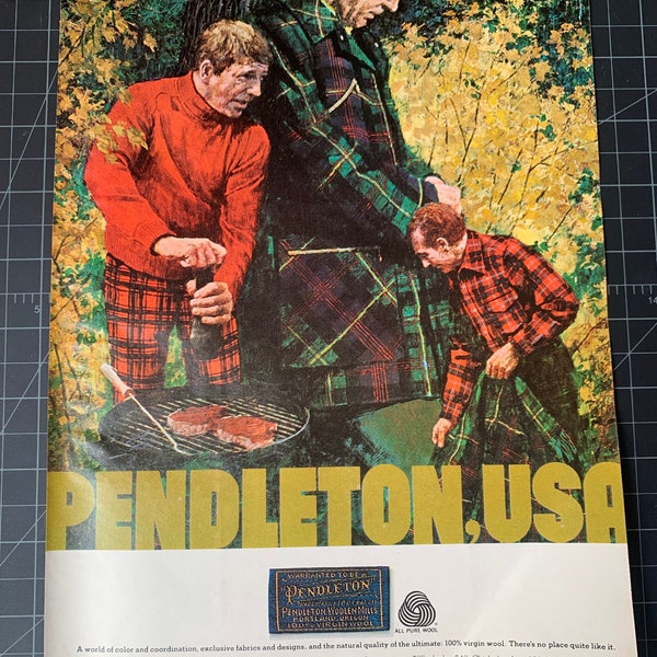 Pendleton Print - Etsy