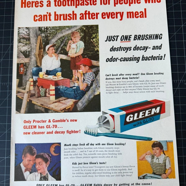 1950s Toothpaste - Etsy