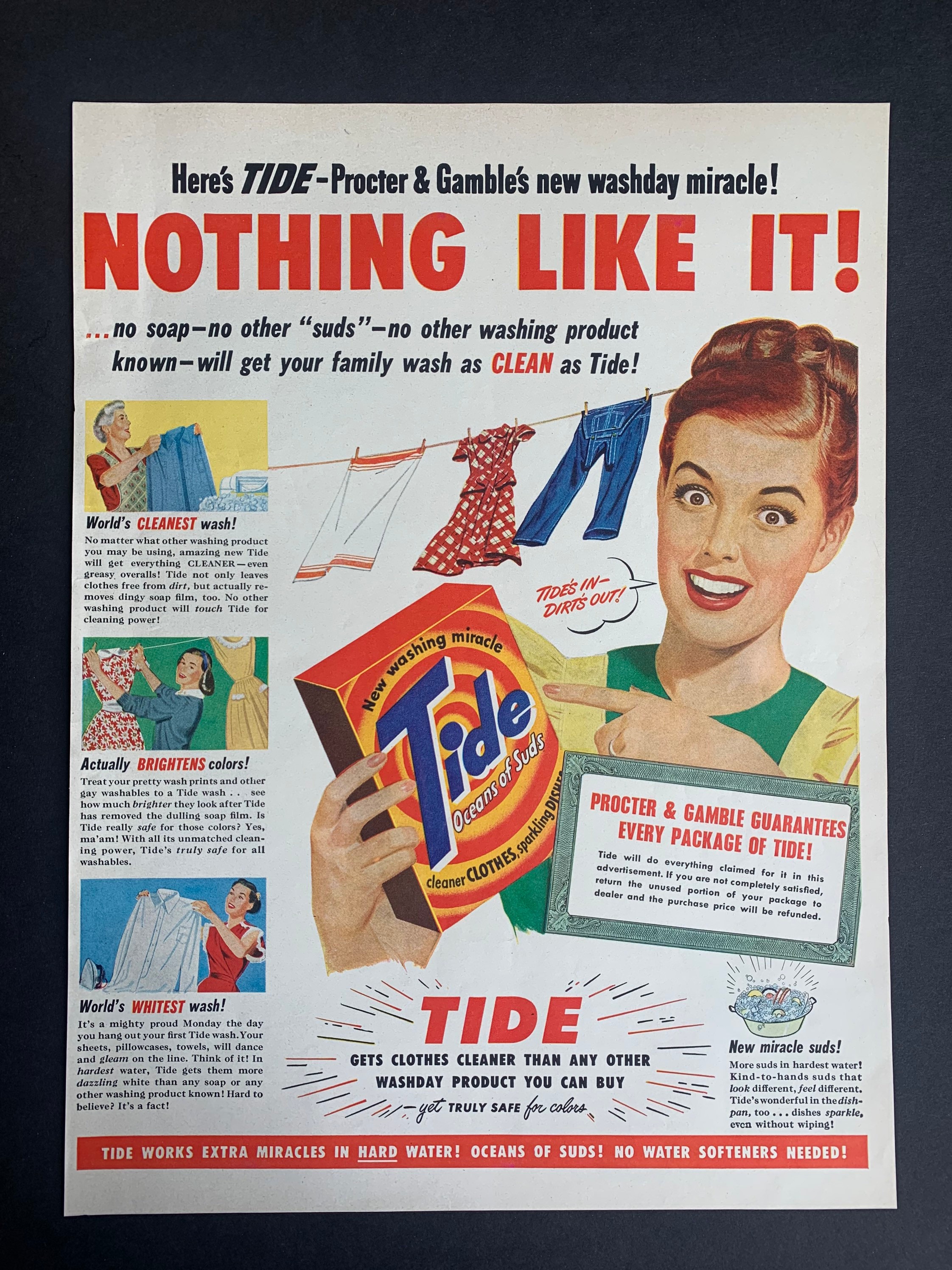 Tide Detergent Ads