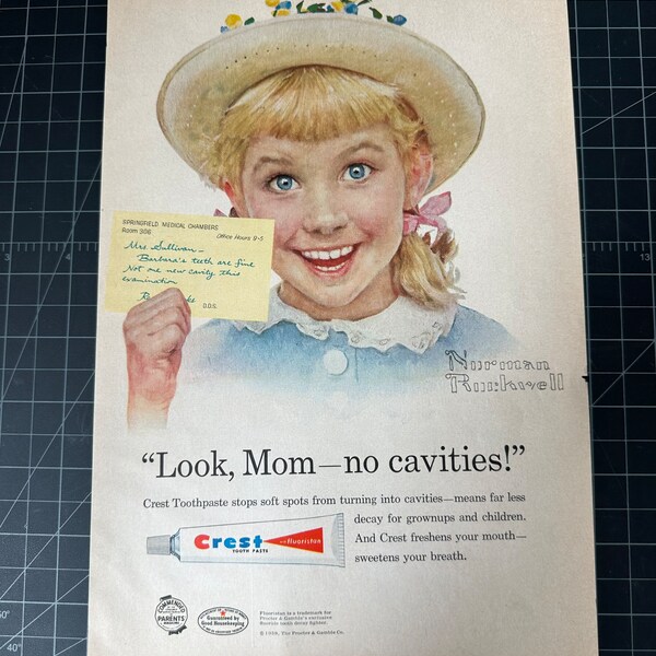 Crest Toothpaste - Etsy