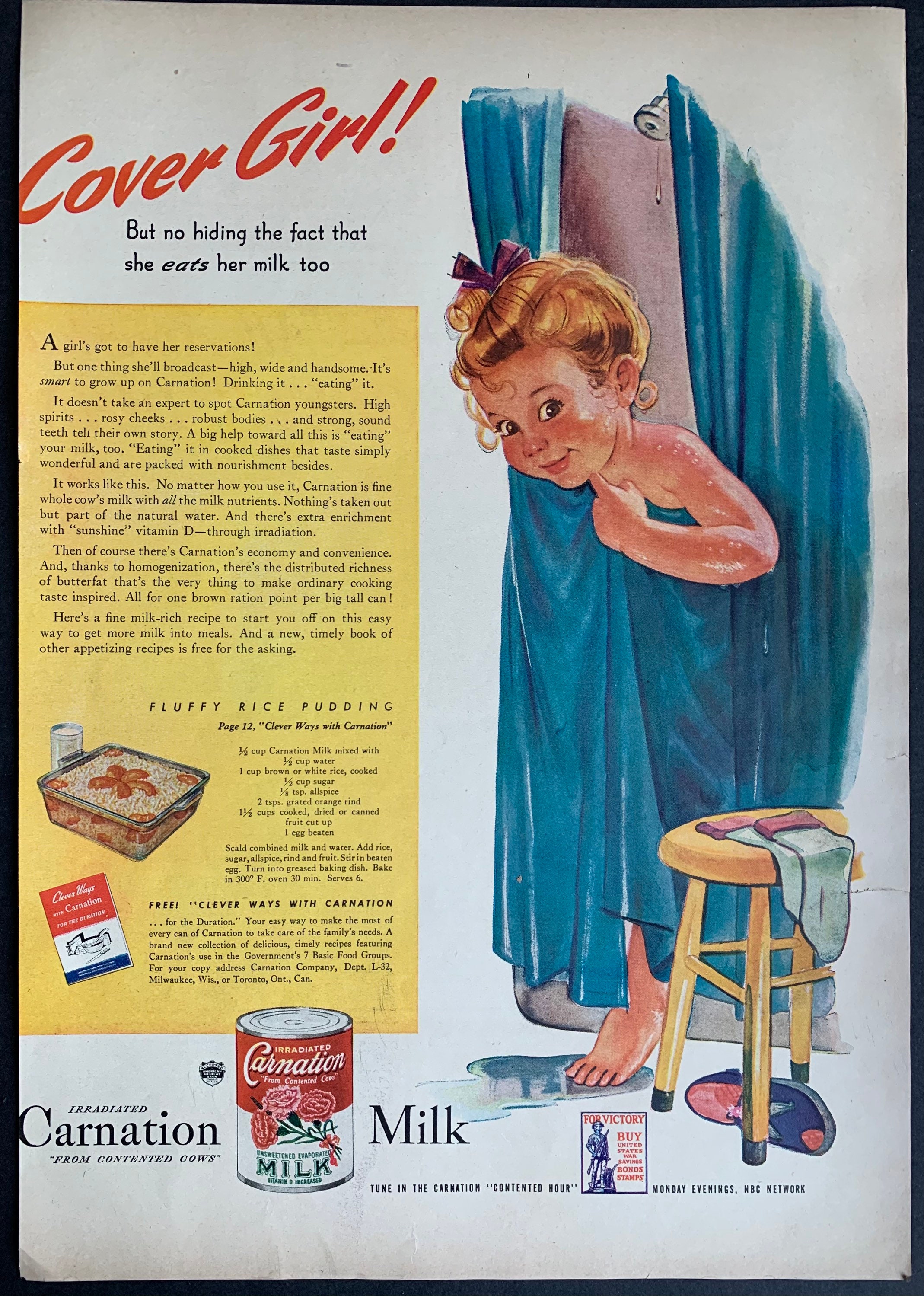Carnation Evaporated Milk Vintage