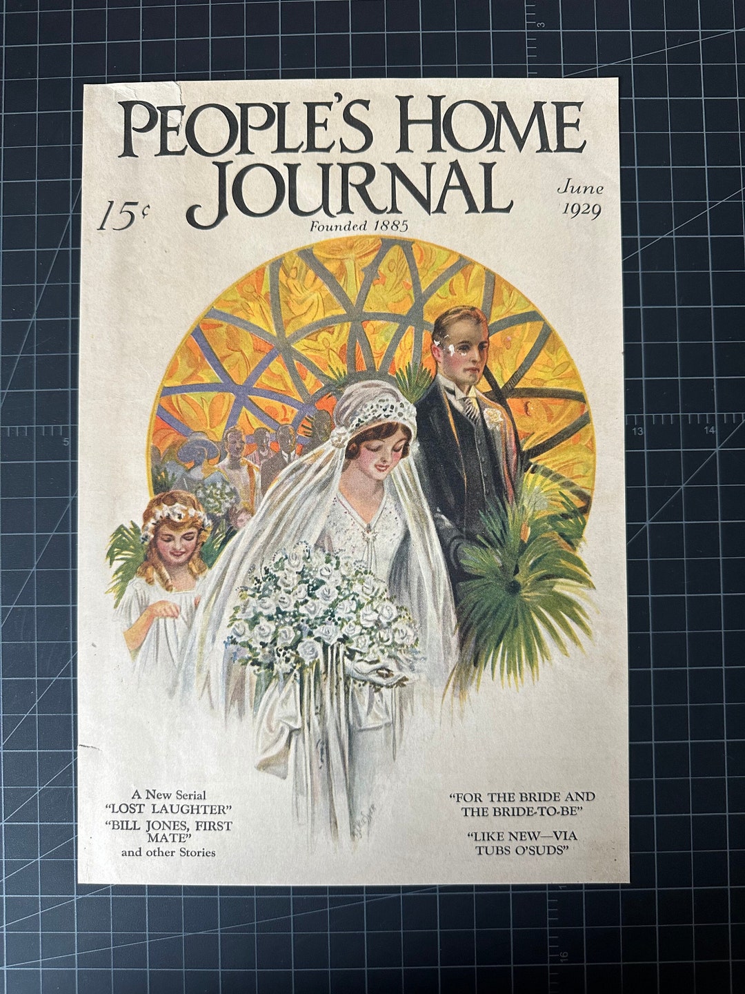 Rare Vintage 1929 People’s Home Journal Cover - Cover Only - Etsy