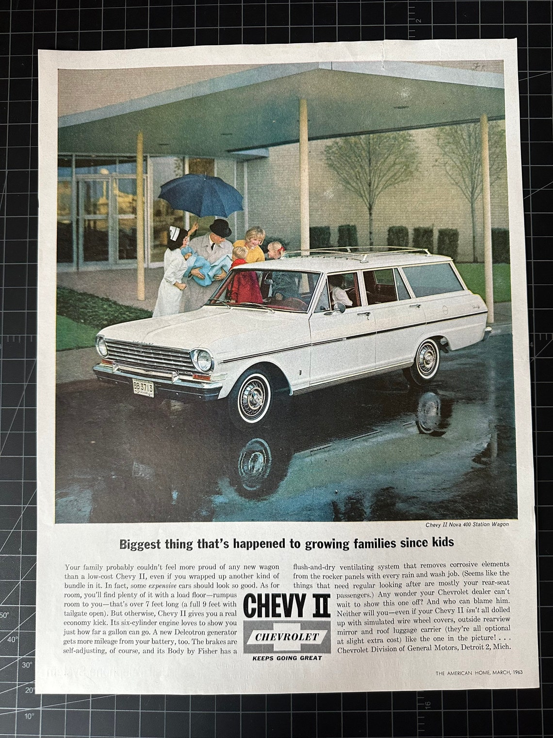 Vintage 1963 Chevrolet Chevy II Nova 400 Original Advertisement - Etsy