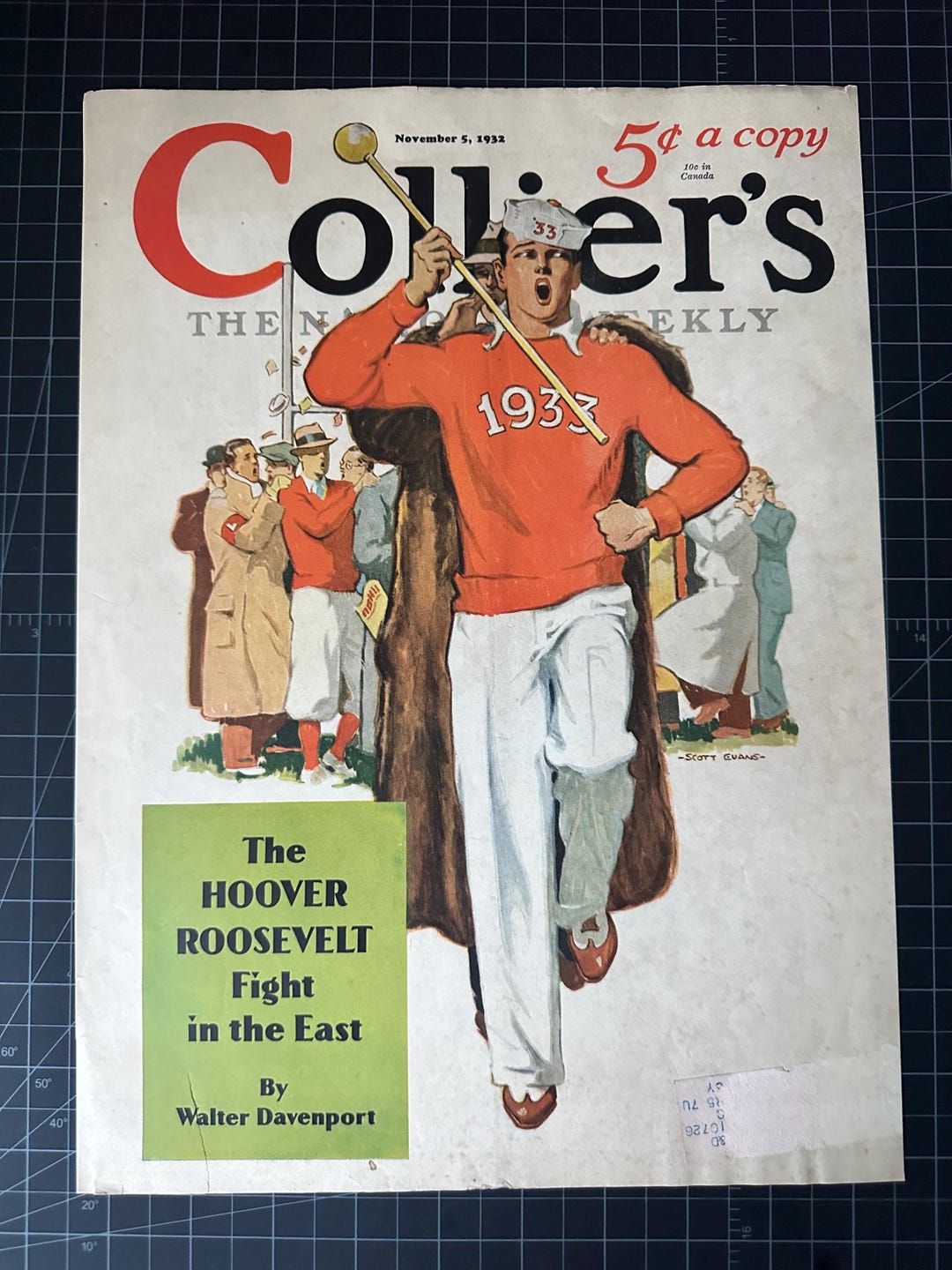 Vintage 1932 Collier’s Magazine Cover - COVER ONLY - Etsy
