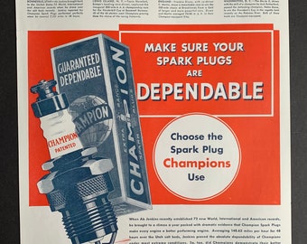 Spark Plugs Print - Etsy