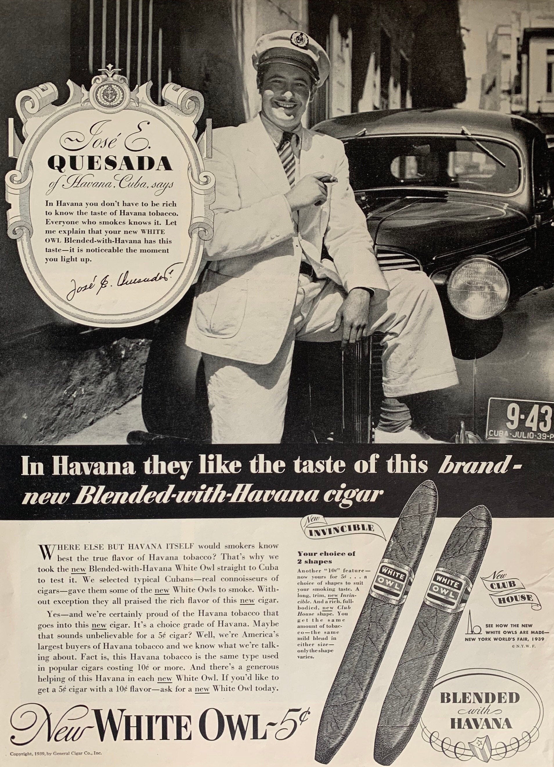 White Owl Cigar Commercial