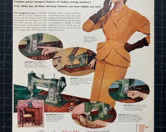 Sewing Machine Ad | Etsy