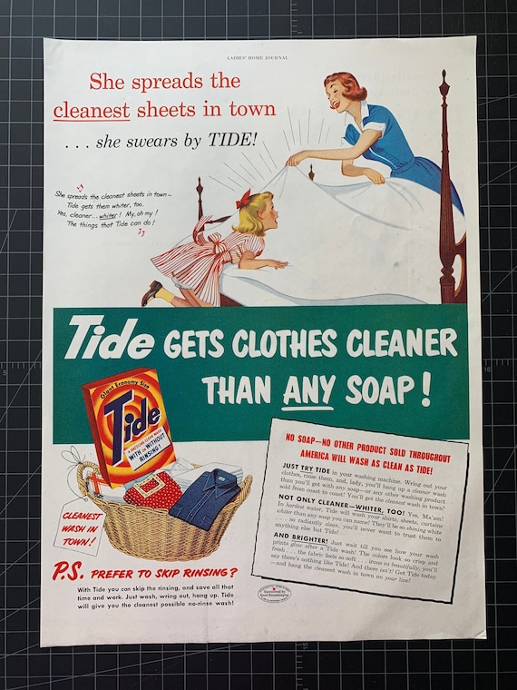Tide Print Advertisement