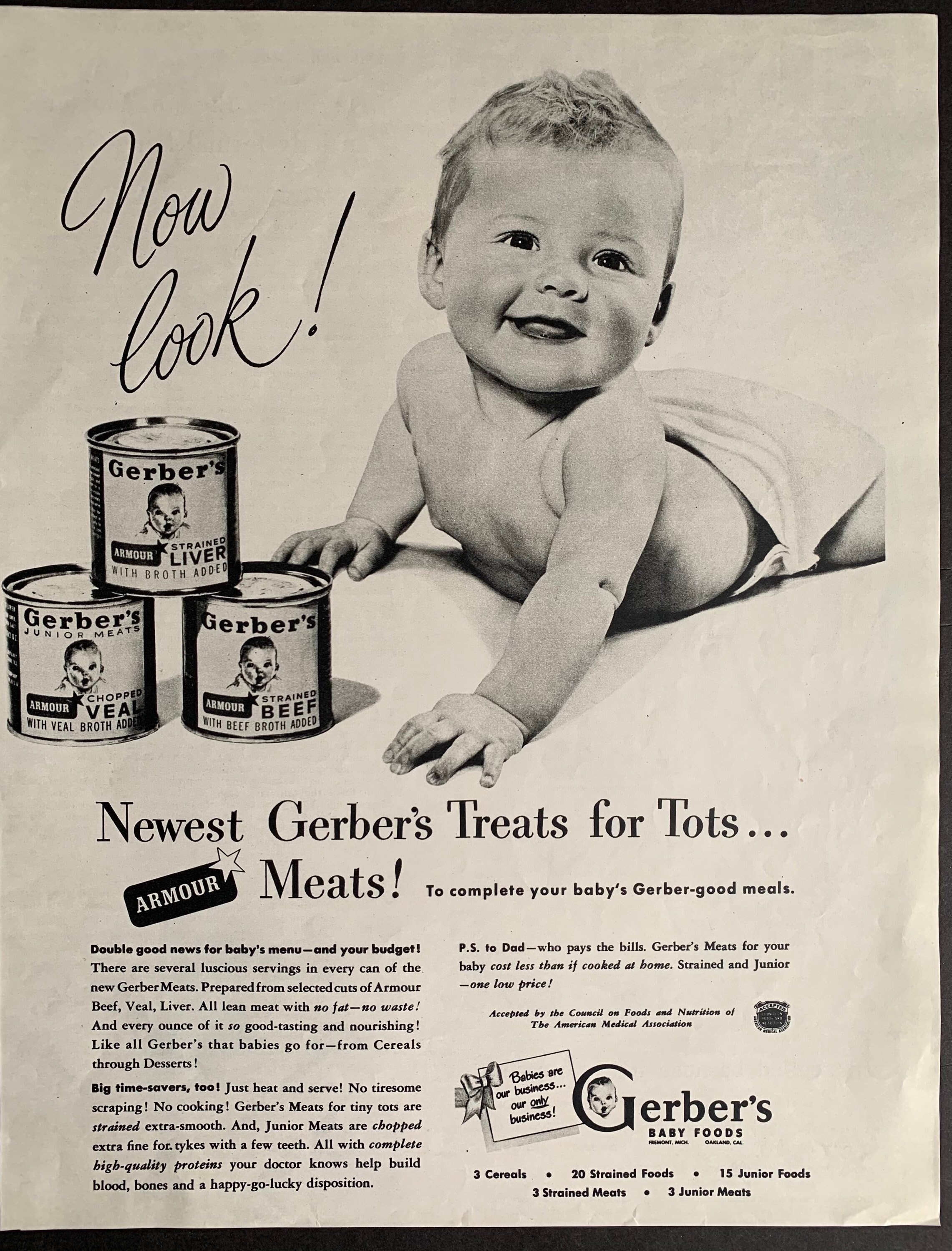 Geber Baby Ads