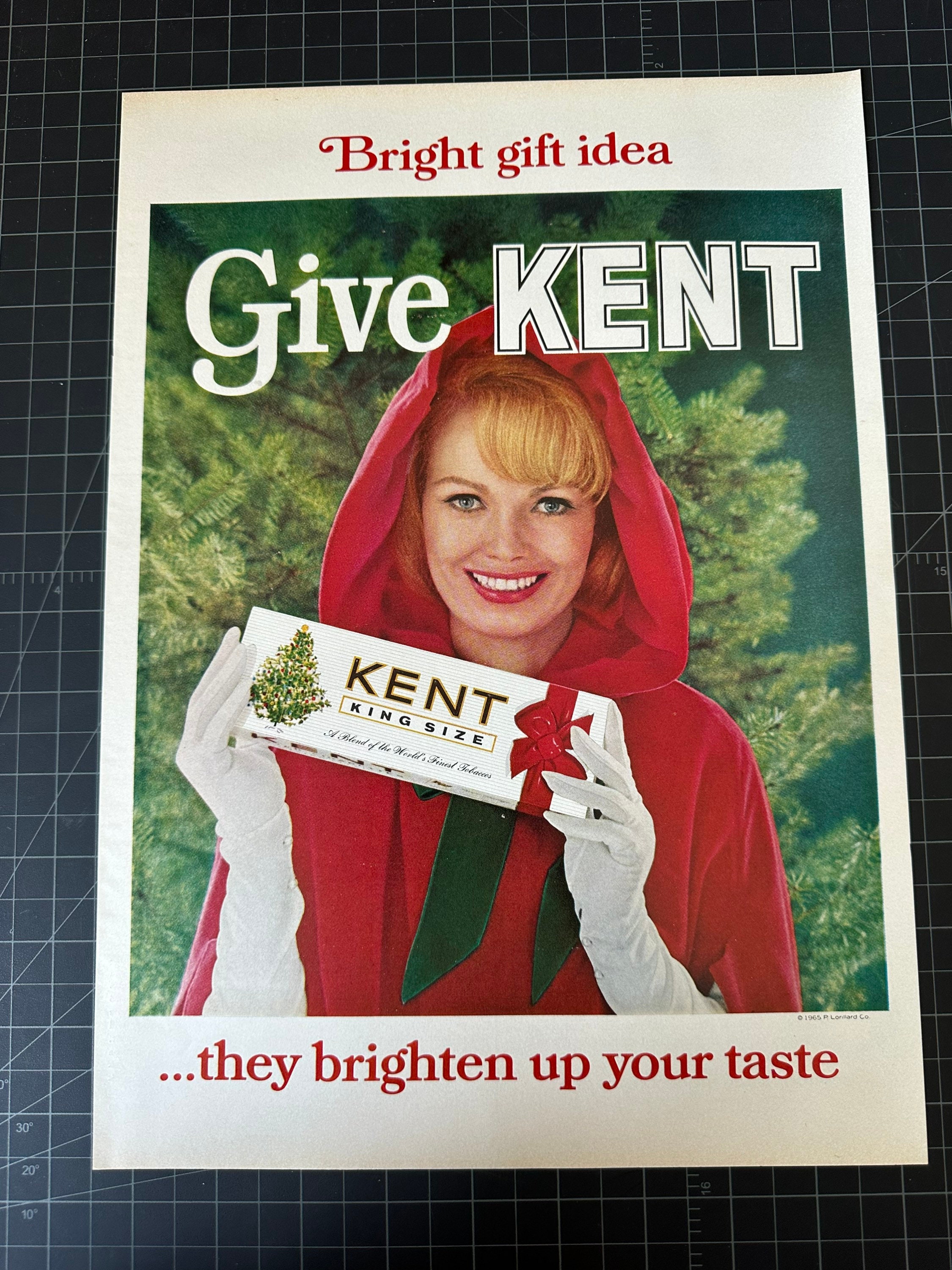 1950s Kent Cigarette Ads