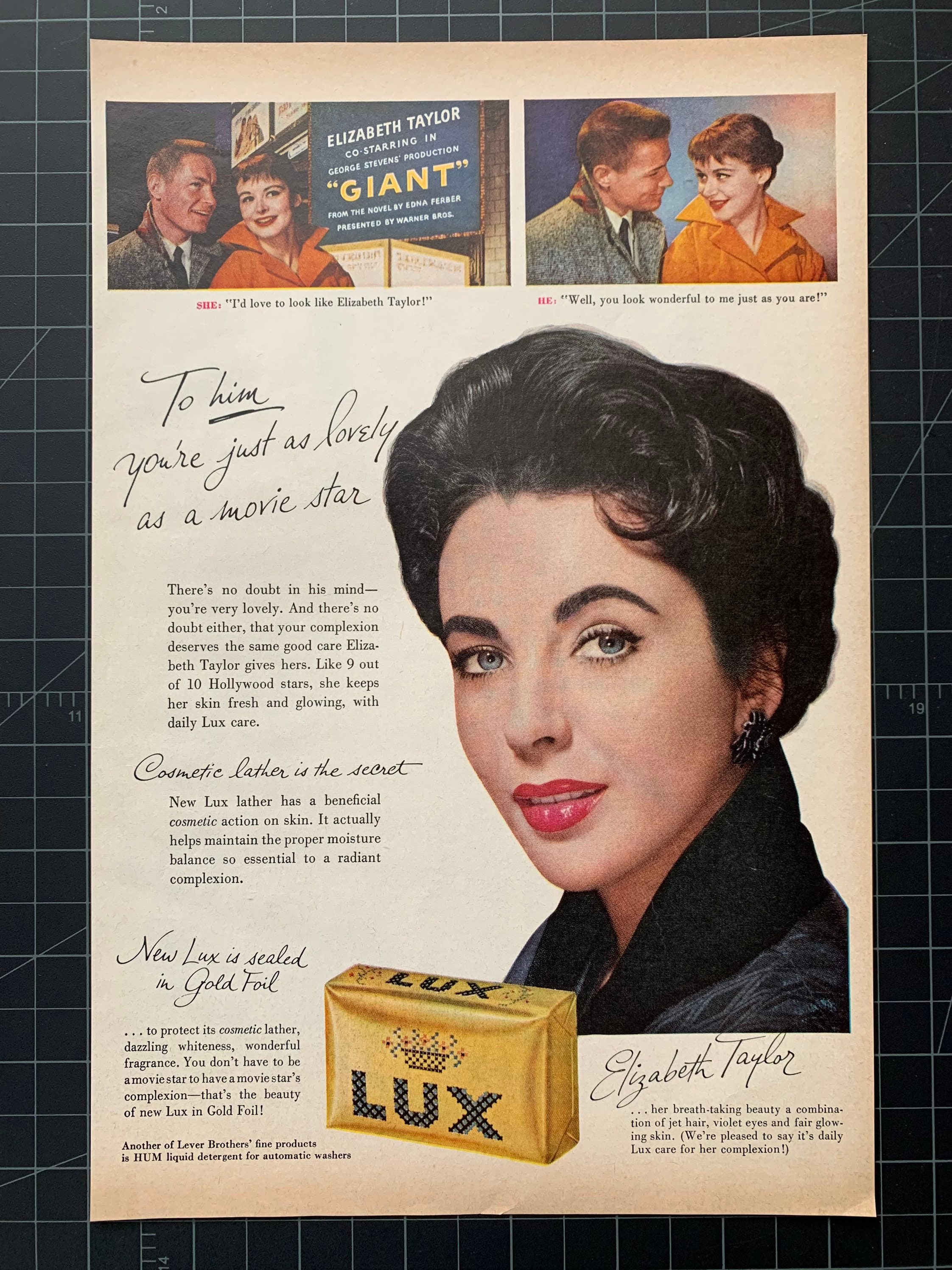 Lux Soap Advertisement