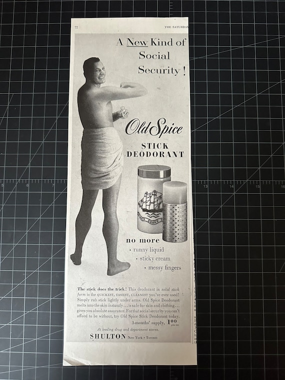 Vintage Old Spice Ads